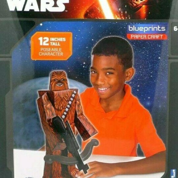 Toys | Star Wars Blueprints Papercraft Chewbacca Paper Cr | Poshmark